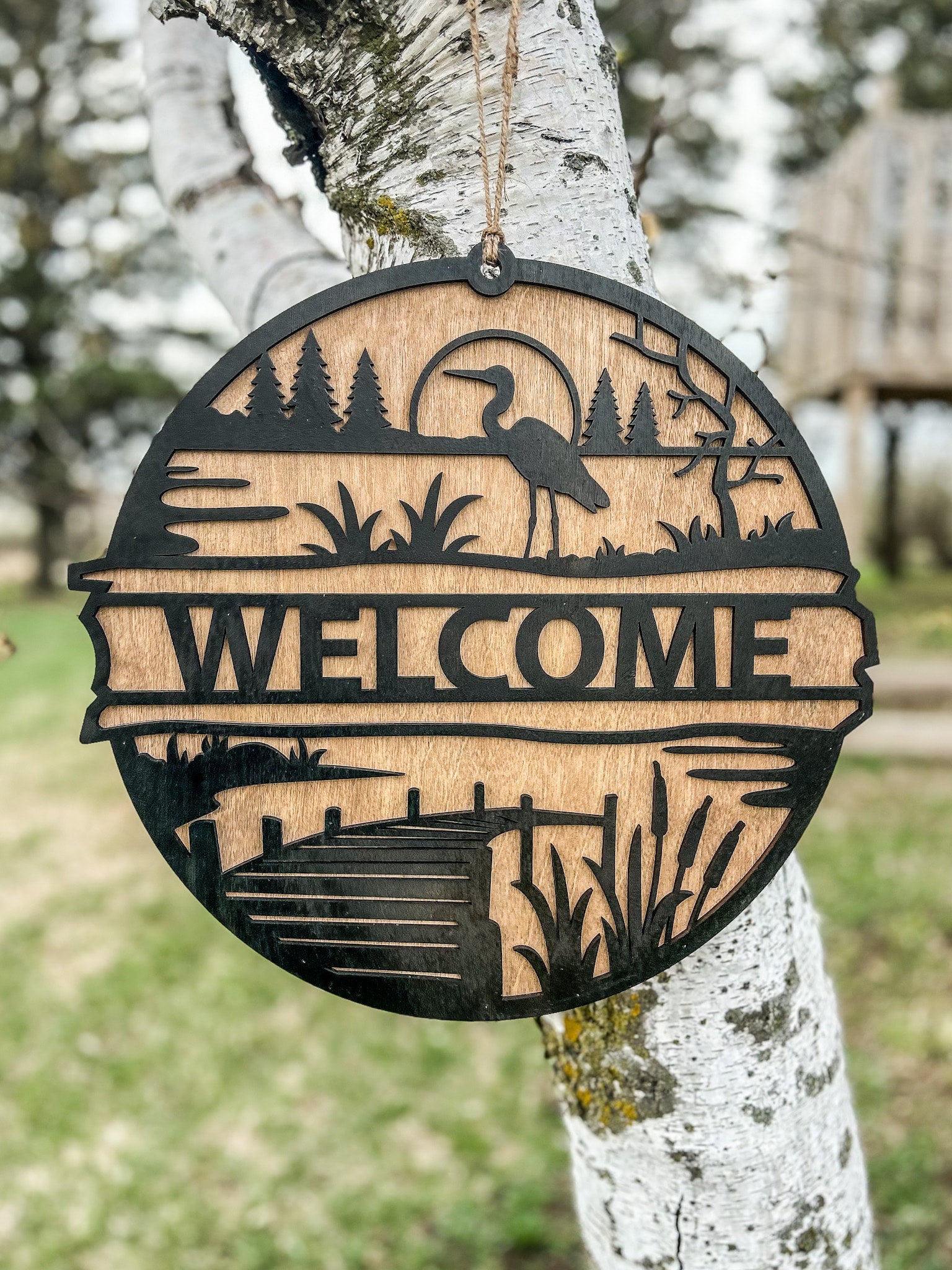 Welcome Lake Scene | The Mulberry Patch