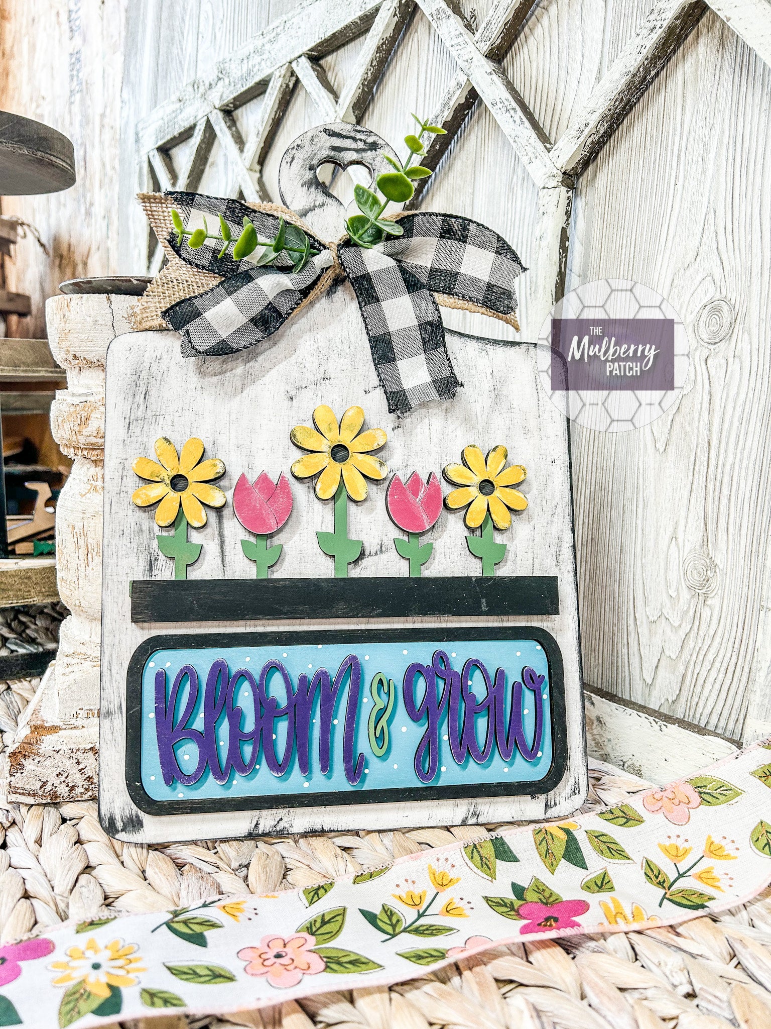 Bloom & Grow-- Interchangeable Bread Board Inserts | The Mulberry Patch