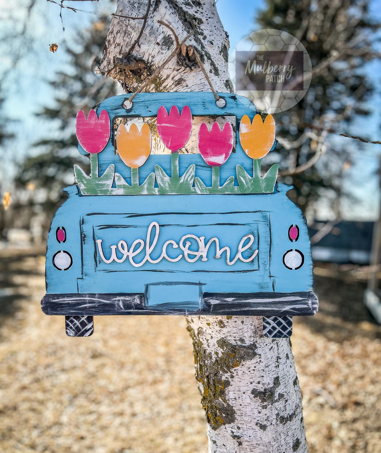 Tulip Truck Welcome | The Mulberry Patch