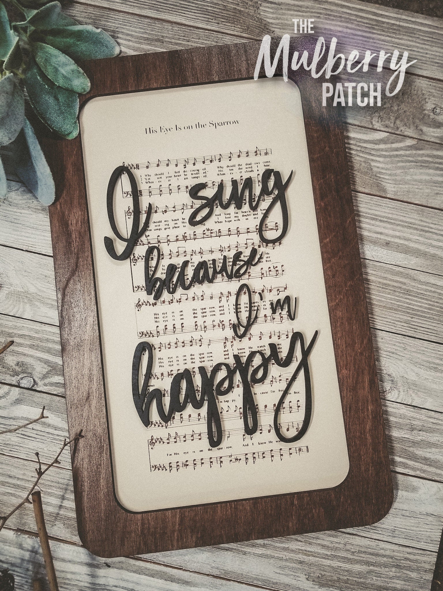 His Eye is on the Sparrow | The Mulberry Patch